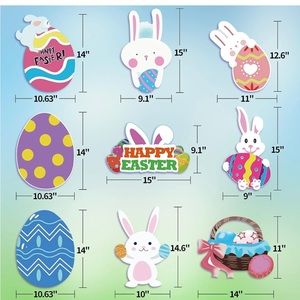 Easter | Holiday | New Easter Cardboard Cutout Yard Signs | Poshmark